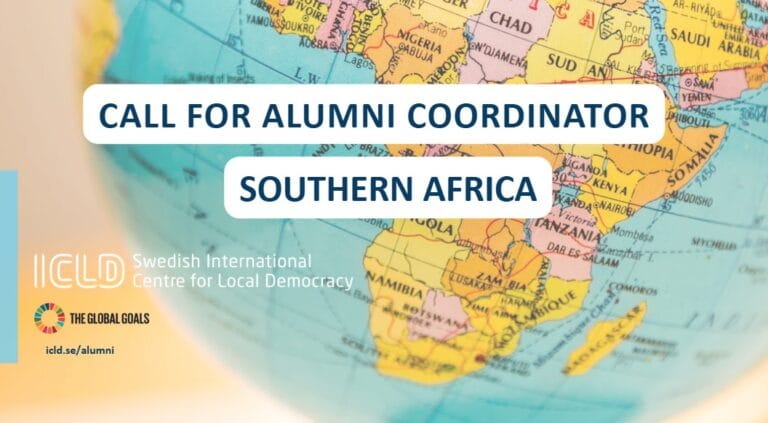 Call for regional Alumni Coordinator - Southern Africa | ICLD